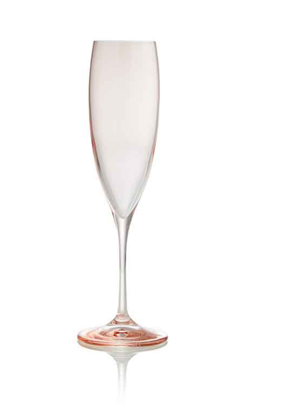 Pink Hydrangea Champagne Flute – The Wildflower Denver